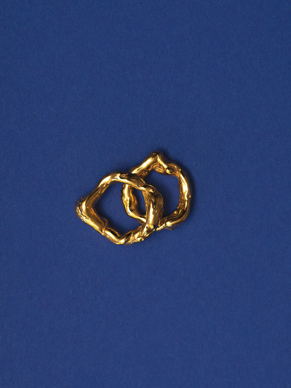 Talisman Flow Ring Gold - EVA REMENYI